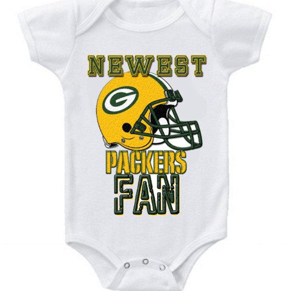 One Pieces | New Cute Baby One Piece Football Green Bay Packers | Poshmark